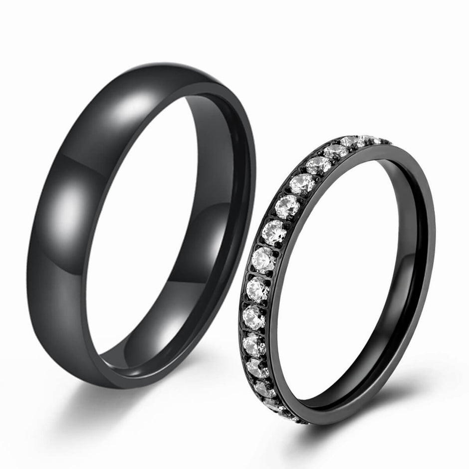 Eternal Promise Rings for Couples | GardeniaJewel